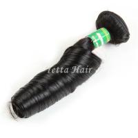 China Smooth Thick Peruvian Remy Hair Extensions Aunty Funmi Spiral Curl for sale