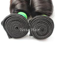 China 7A Virgin Peruvian Brown Human Hair Weave 3 Pieces 95-100g Soft No Mixture for sale