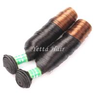 China 7A Virgin Peruvian Brown Human Hair Weave 3 Pieces 95-100g Soft No Mixture for sale