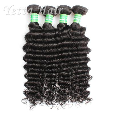 China 100% Virgin Malaysian Deep Curly Hair Extensions 7A Grade 10-30 Inch Natural Color for sale