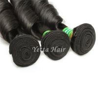 China Dyeable 12'' - 24'' Real Peruvian Human Hair  Weave Lustrous No Tangle for sale
