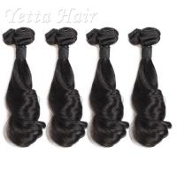China 9A Funmi Virgin Hair Brazilian Remy Human Hair Weave 8-18 Inch Natural Color for sale