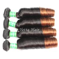 China 7A Peruvian Virgin Hair Spiral Curl 100g Human Hair Weave 12-24 Inch Ombre for sale