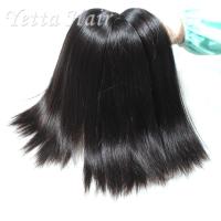 China Natural Black Funmi Virgin Hair Straight Remy Hair Weave 8-18 Inch 3.5oz for sale
