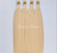 China Grade 6A Keratin Dip Dye Pre Bonded Hair Extensions Silky Straight 100g 18-24 Inch for sale