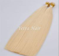 China Grade 6A Keratin Dip Dye Pre Bonded Hair Extensions Silky Straight 100g 18-24 Inch for sale