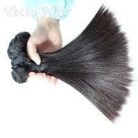 China Short Double Drawn Funmi Virgin Hair Silky Straight Tangle Free 8-18 inch 100g for sale