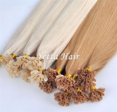 China 100 Indian Remy Human Hair U Tip Pre Bonded Hair Extensions 14-24 Inch Tangle Free for sale