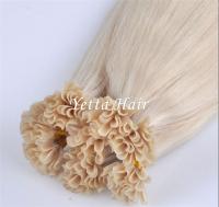 China 100 Remy Indian Human Hair U Tip Hair Extensions Full Cuticles 14-24 Inch 1g Strand for sale