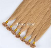 China 100 Remy Indian Human Hair U Tip Hair Extensions Full Cuticles 14-24 Inch 1g Strand for sale