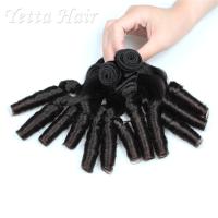 China Spiral Curl Funmi Virgin Human Hair Extensions 8-18 Inch 100g No Foul Odor for sale