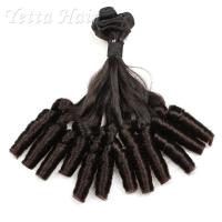 China Natural Spiral Curly Aunty Funmi Virgin Hair Extension 8 to 18 Inch 9A Grade for sale