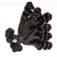 China 9A Grade Funmi Virgin Hair Remy Human Hair Weave 100g Spring Curl 8-18 Inch for sale