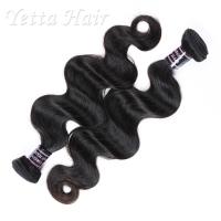 China 18 Inch Virgin Indian Remy Human Hair Bundles Unprocessed Natural Wave 7A Grade 100g for sale