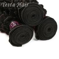 China 100 Indian Virgin Human Hair Weave Wet and Wavy Natural Curly 7A Grade 18 Inch for sale