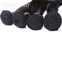 China Dyeable Double Wefted Real Indian Human Hair Weave 100g 18 Inch Silky Virgin Remy for sale