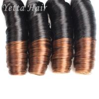 China 16 Inch Indian Virgin Hair Extensions Two Tone Color 100% Human Remy Hair Weft for sale
