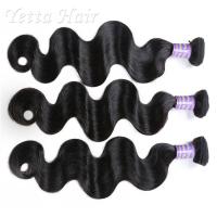 China Cambodian Virgin Hair Body Wave 100g 8-40 Inch Tangle Free Human Hair Extensions for sale