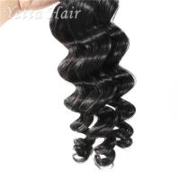 China 7A Grade Unprocessed Cambodian Virgin Hair Loose Wave 12-30 Inches Double Weft Extensions for sale
