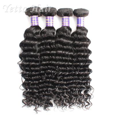 China 100 Virgin Cambodian Curly Hair Bundles 7A Grade Tangle Free Human Hair Weave 12-30 Inch for sale