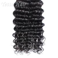 China 100 Virgin Cambodian Curly Hair Bundles 7A Grade Tangle Free Human Hair Weave 12-30 Inch for sale