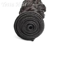 China 7A Grade Double Drawn Weft Cambodian Curly Hair Weave 100g No Shedding Virgin Hair for sale