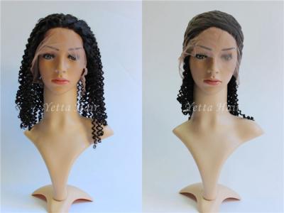 China 150% Density Kinky Curly Lace Front Human Hair Wig with Baby Hair 12-36 Inch for sale