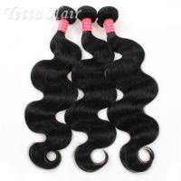 China 100g Peruvian Virgin Body Wave Curly Hair Extensions 10-30 Inch No Chemical No Mixture for sale