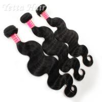 China 100g Peruvian Virgin Body Wave Curly Hair Extensions 10-30 Inch No Chemical No Mixture for sale