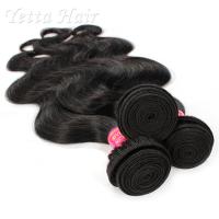 China Natural Black Unprocessed Peruvian Virgin Hair Body Wave 100g 10-30 Inch No Lice for sale