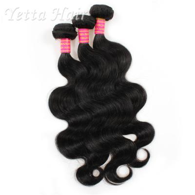China Natural Black Unprocessed Peruvian Virgin Hair Body Wave 100g 10-30 Inch No Lice for sale