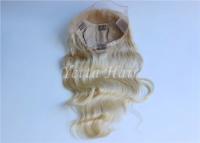 China 20 Inch Blonde Body Wave Lace Front Human Hair Wig Glueless 613# for sale