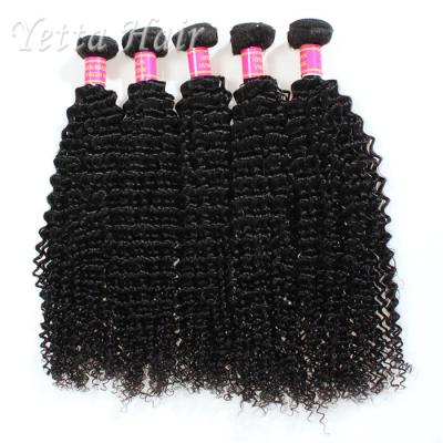 China Peruvian Virgin Hair Kinky Curly Weave 10-30 Inch Tangle Free Human Hair Extensions for sale