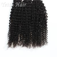 China Kinky Curly Burmese Virgin Hair Bundles 100g No Tangle Real Wavy Hair Weave 10-30 Inch for sale