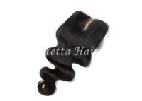China Free Parting Body Wave Lace Top Closure 4x4 Swiss Lace Brazilian Virgin Hair 8-24 inch for sale