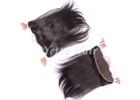 China 13x4 Ear to Ear Lace Frontal Closure Silky Straight 100% Virgin Human Hair 30g for sale