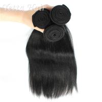 China Natural Black Silky Straight Human Hair Extensions 100g 10-30 Inch European Virgin Hair for sale