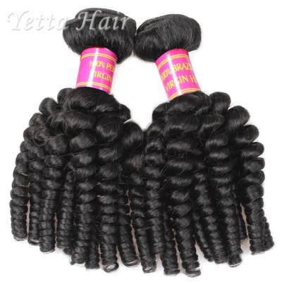 China No Shedding No Tangle Brazilian 6A Virgin Hair Extensions Africa Curl Weave 10-30 Inch 100g for sale
