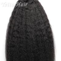 China Peruvian Virgin Hair Extensions 12-24 Inch Yaki Straight Mongolian Human Hair 100g for sale