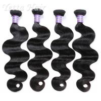 China Natural Black 7A Virgin Hair 100 Unprocessed Human Hair Extensions 10-30 Inch for sale