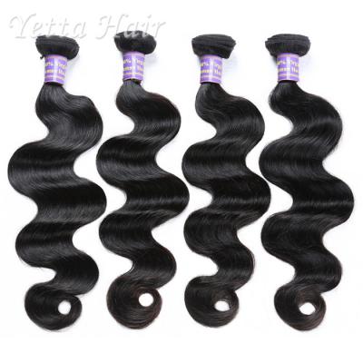 China Natural Black 7A Virgin Hair 100 Unprocessed Human Hair Extensions 10-30 Inch for sale