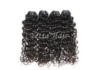 China Customized Brazilian Deep Curly Hair Weave 100g 12-30 Inch 8A Virgin Remy Hair Full Head for sale