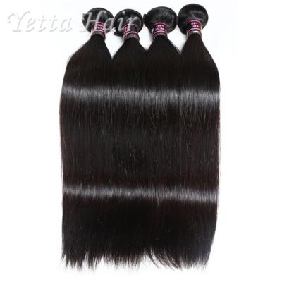 China 7A Indian Virgin Human Hair Weave Silky Straight 12-24 Inches for Black Women for sale