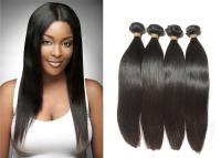 China 8A Grade Indian Virgin Hair Extensions 100g Per Piece 12-30 Inch Natural Black for sale