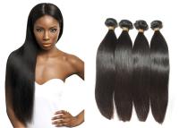 China Indian Virgin Remy Straight Hair Extensions 8A Grade 100g 12-30 Inch Durable No Tangle for sale