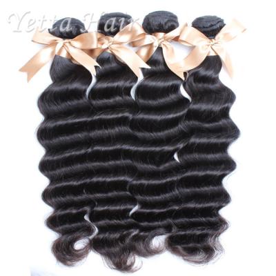 China 7A Brazilian Virgin Hair Loose Deep Wave 22 Inch 100g No Mixture Human Hair Weave for sale