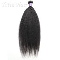 China Long Yaki Straight 7A Virgin Cambodian Human Hair Extensions 100g Soft Luster for sale