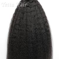 China Long Yaki Straight 7A Virgin Cambodian Human Hair Extensions 100g Soft Luster for sale