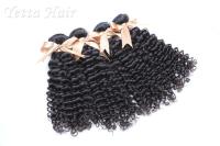 China 7A Grade Virgin Mongolian Kinky Curly Hair Extensions 100g 10-30 Inch No Shedding for sale