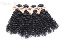 China 7A Grade Virgin Mongolian Kinky Curly Hair Extensions 100g 10-30 Inch No Shedding for sale